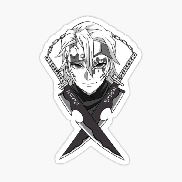 "The sound hashira" Sticker for Sale by cacho-glorious | Redbubble