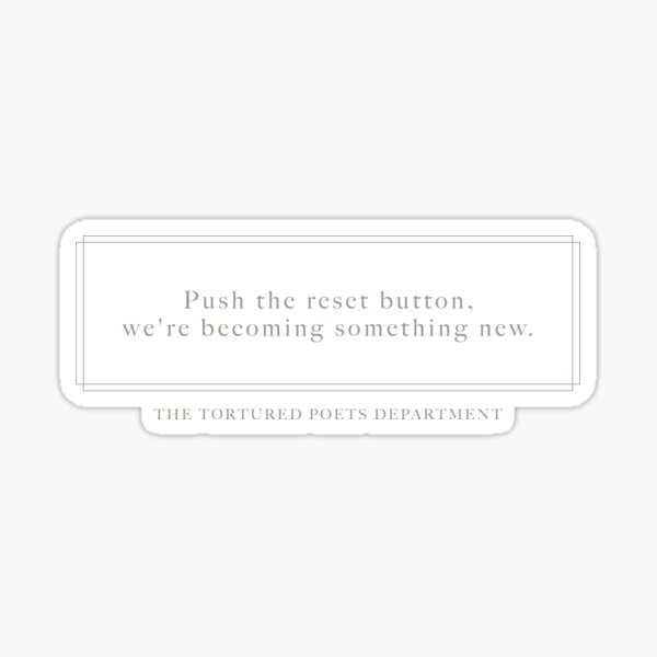 "Taylor Swift TTPD quotes - imgonnagetyouback" Sticker by sporcell ...