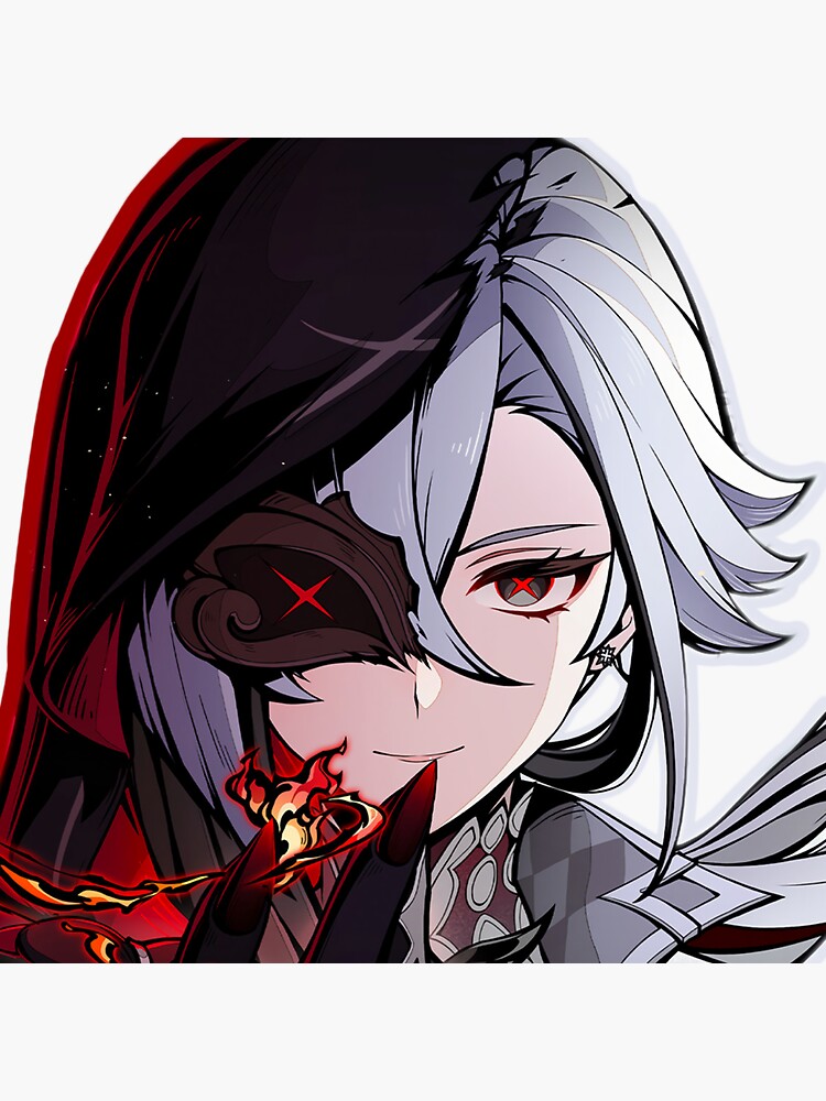 "Arlecchino & The Knave" Sticker for Sale by Paul Andrew | Redbubble