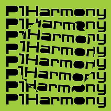 "P1H Background Green Version" Sticker by AnimeticaMotion | Redbubble