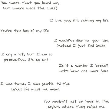 "The tortured poets department song lyrics, Taylor Swift TTPD lyrics ...