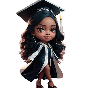 "Class of 2024Grad Girl" Sticker for Sale by MoeCece | Redbubble