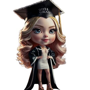 "Class of 2024 Grad girl" Sticker for Sale by MoeCece | Redbubble