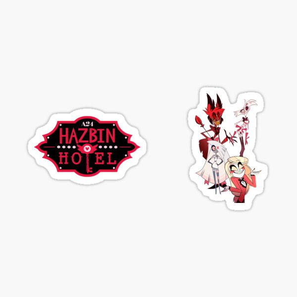 "hazbin hotel" Sticker by PAOLUXXG | Redbubble