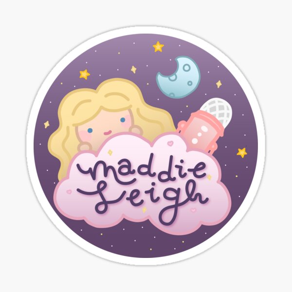 "Maddie Leigh ASMR Logo" Sticker for Sale by maddieleighasmr | Redbubble