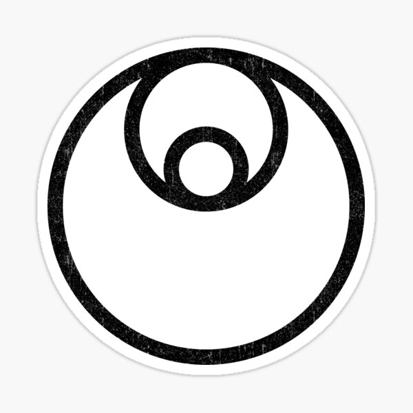 "3 Body Problem (Variant)" Sticker for Sale by huckblade | Redbubble