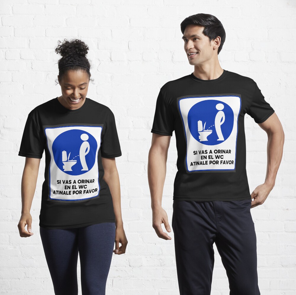 "Please Use the Toilet" Poster by CorelMaciel | Redbubble