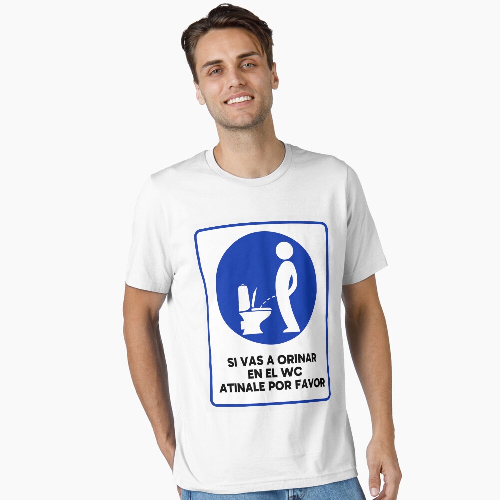 "Please Use the Toilet" Poster by CorelMaciel | Redbubble