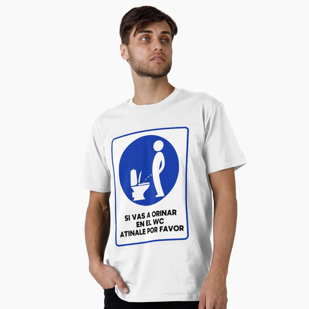 "Please Use the Toilet" Poster by CorelMaciel | Redbubble