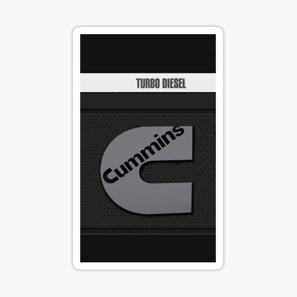 Cummins Turbo Diesel Stickers | Redbubble