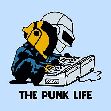 "The Punk Life" Sticker for Sale by hellofanverse | Redbubble