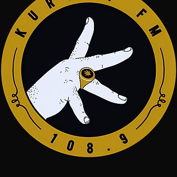 "Kurupt Fm Logo As Seen On People Just Do Nothing" Sticker by ...