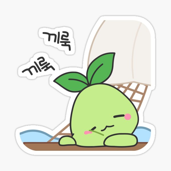 "Lost Ark Merch Lostark Sleeping Mokoko" Sticker for Sale by ILLUCEND ...