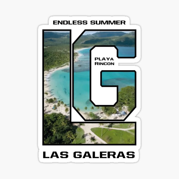 "Las Galeras - Dominican Republic - Playa Rincon" Sticker for Sale by ...