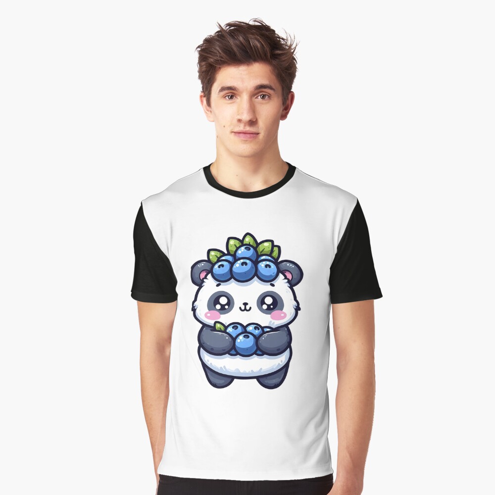 "Blueberry Panda" Sticker for Sale by Delidream | Redbubble
