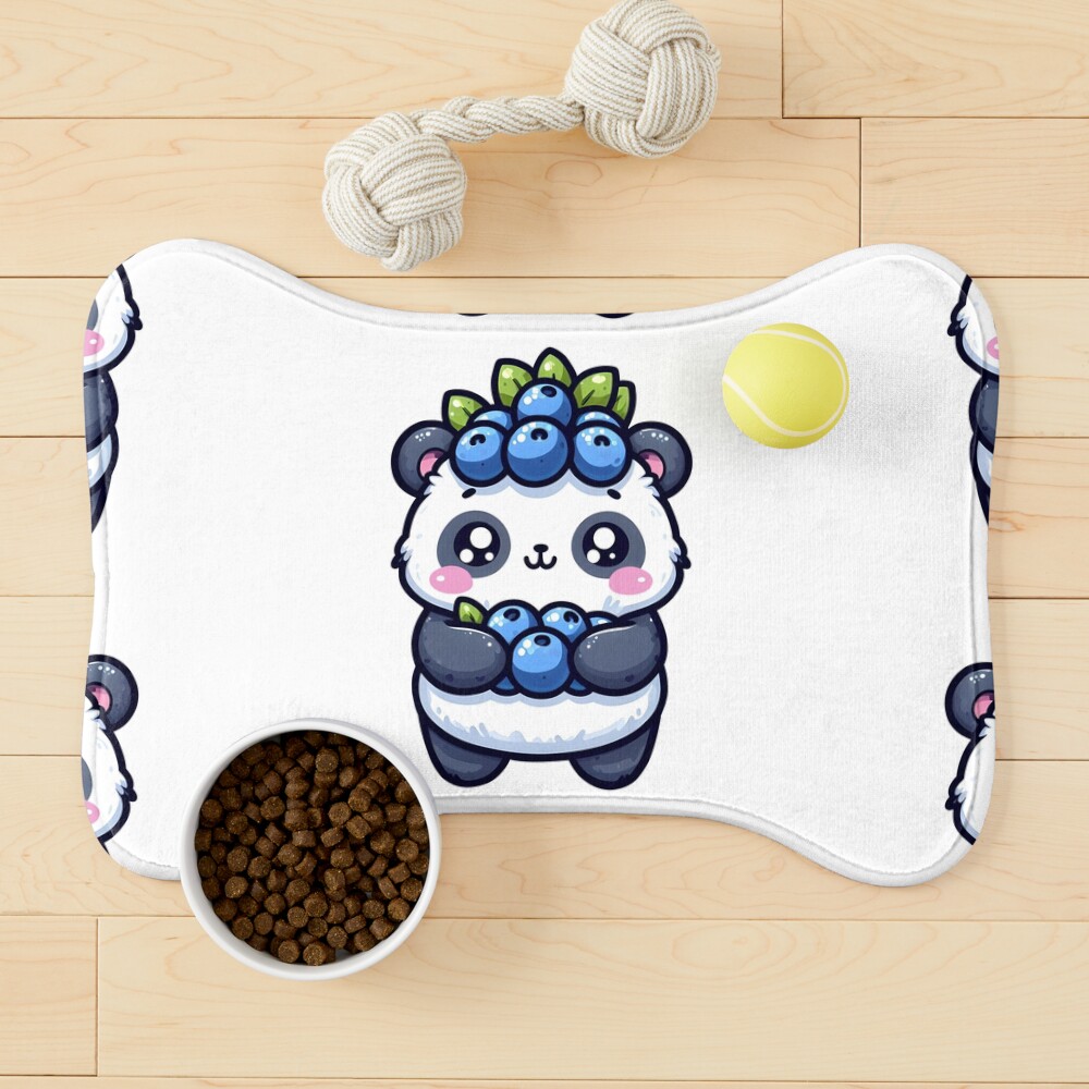 "Blueberry Panda" Sticker for Sale by Delidream | Redbubble
