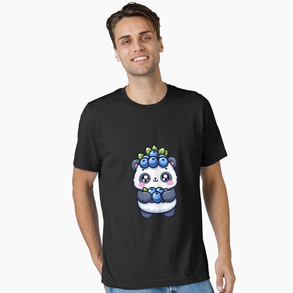 "Blueberry Panda" Sticker for Sale by Delidream | Redbubble