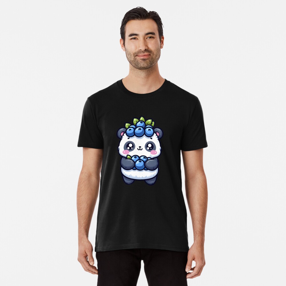 "Blueberry Panda" Sticker for Sale by Delidream | Redbubble