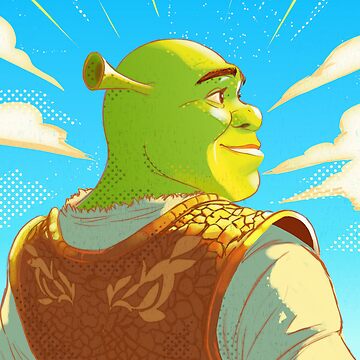 "shrek anime renaissance" Sticker for Sale by parkskjin | Redbubble