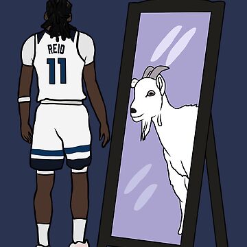 "Naz Reid Mirror GOAT" Poster for Sale by RatTrapTees | Redbubble