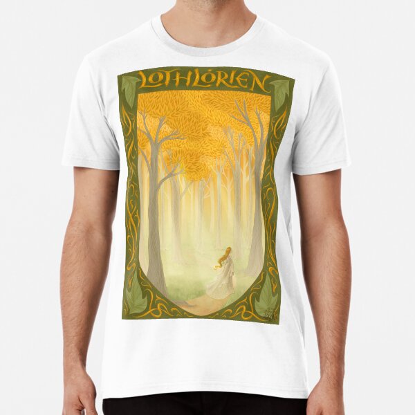 "Lothlorien - Day" Premium T-Shirt for Sale by seabirds | Redbubble
