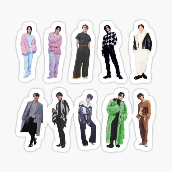 "SVT Jeonghan Sticker Pack (10pc) &more - 1" Sticker for Sale by ...