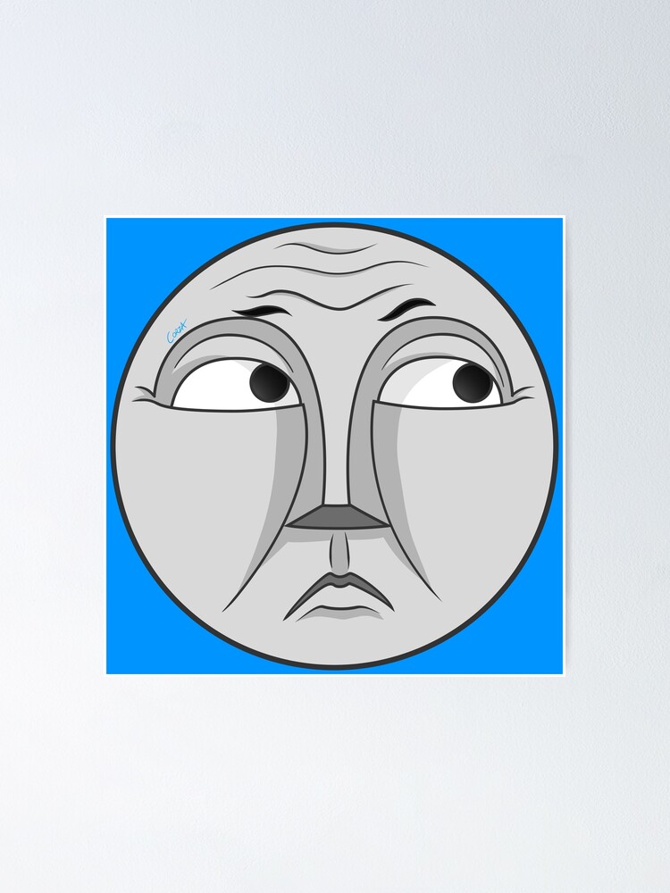 "Gordon (grumpy face)" Poster for Sale by corzamoon | Redbubble