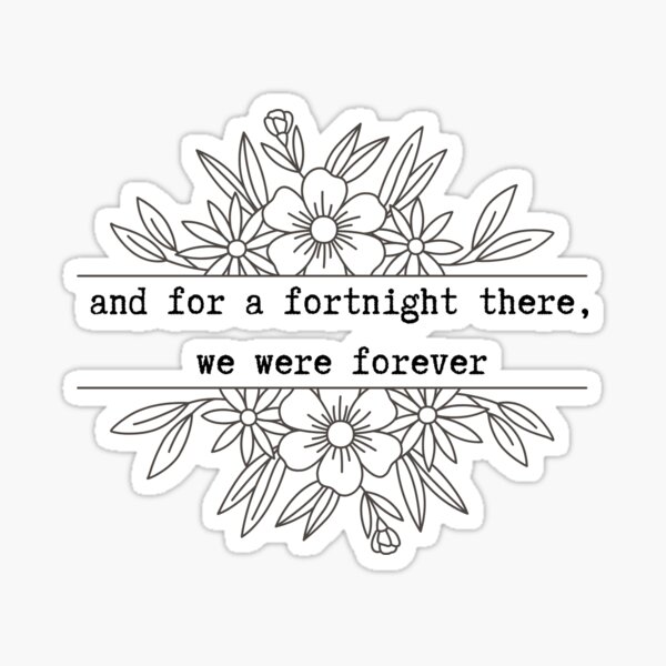 "fortnight TTPD" Sticker for Sale by starbucksjoy | Redbubble