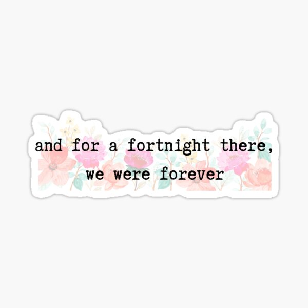 "fortnight ttpd" Sticker for Sale by starbucksjoy | Redbubble