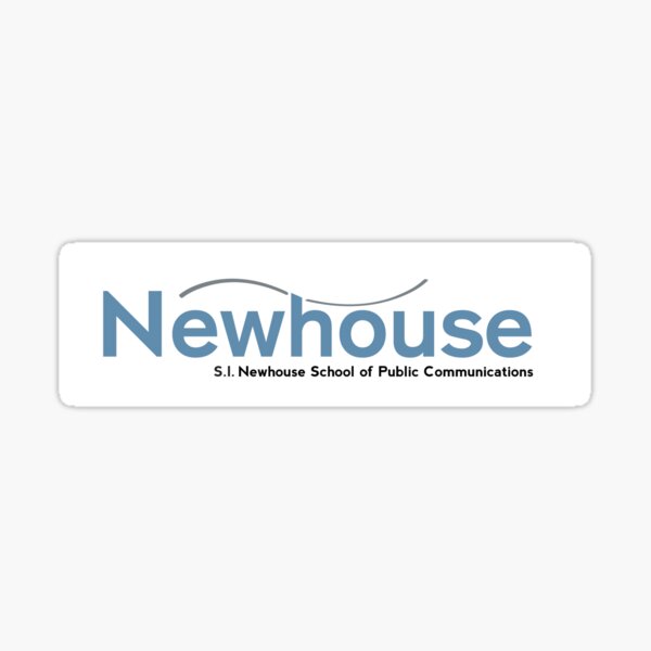 "Newhouse Logo" Sticker by drewsandler | Redbubble