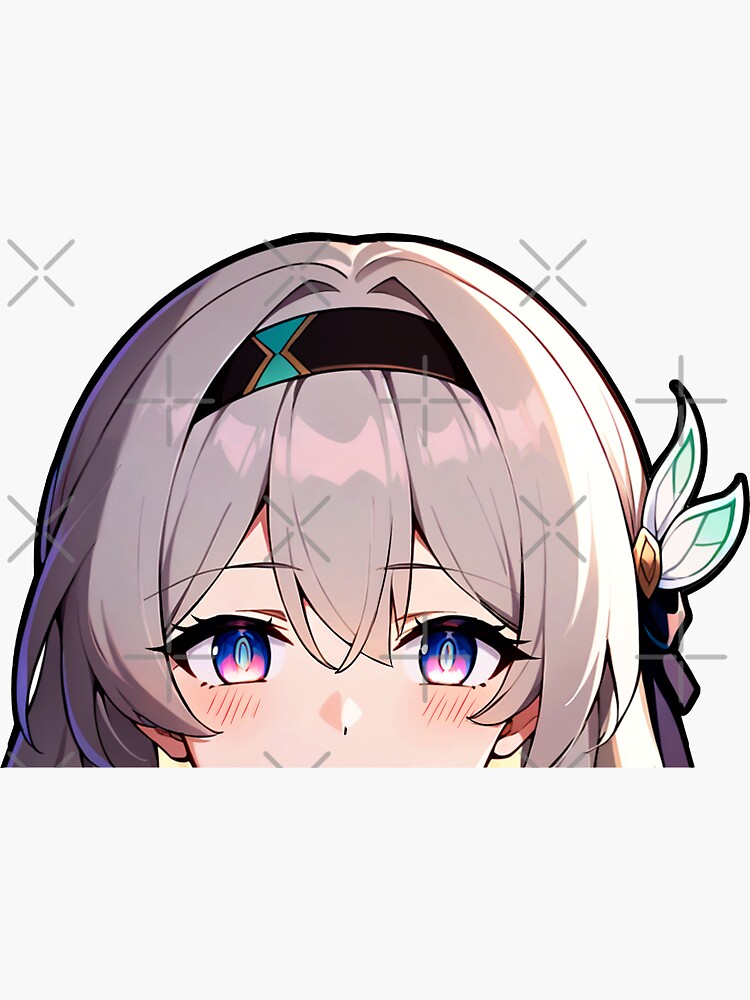 "Firefly honkai star rail Stickers Firefly Peeker Star rail stickers" Sticker for Sale by ...