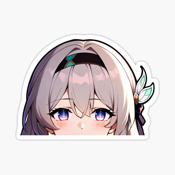 "Firefly honkai star rail Stickers Firefly Peeker Star rail stickers ...
