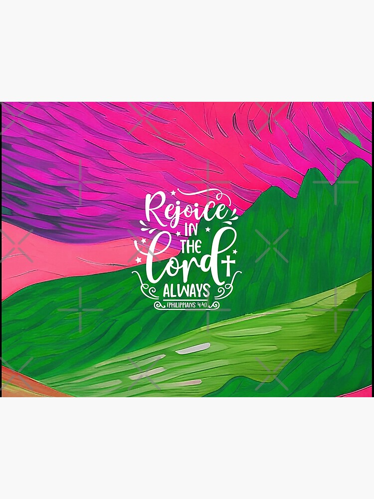 "Bible Verses About Faith - Philippians 4:4 - Pink & Green Preppy ...