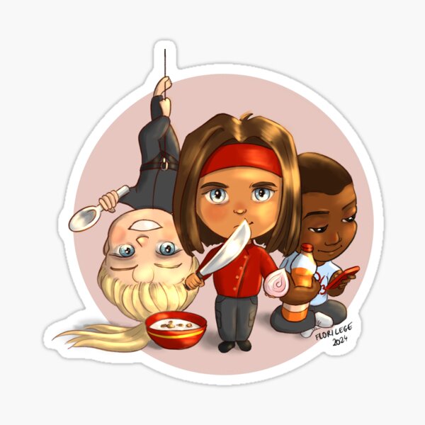 "Cute Leverage OT3" Sticker for Sale by lunariafr | Redbubble