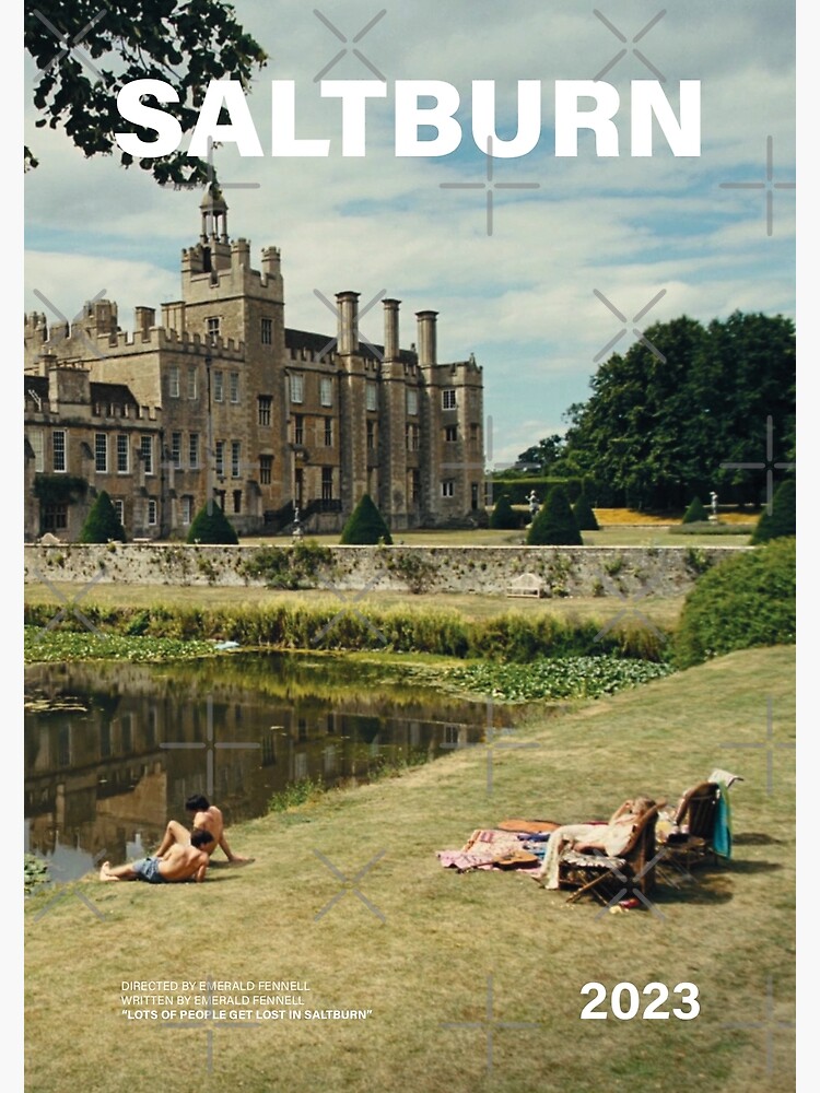 "SALTBURN // movie poster aesthetic landscape" Poster for Sale by 33ll ...