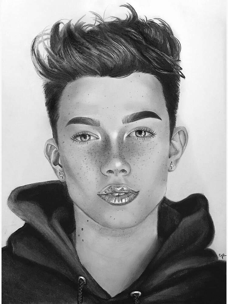 "James Charles Portrait" Art Print by cnreed22 | Redbubble