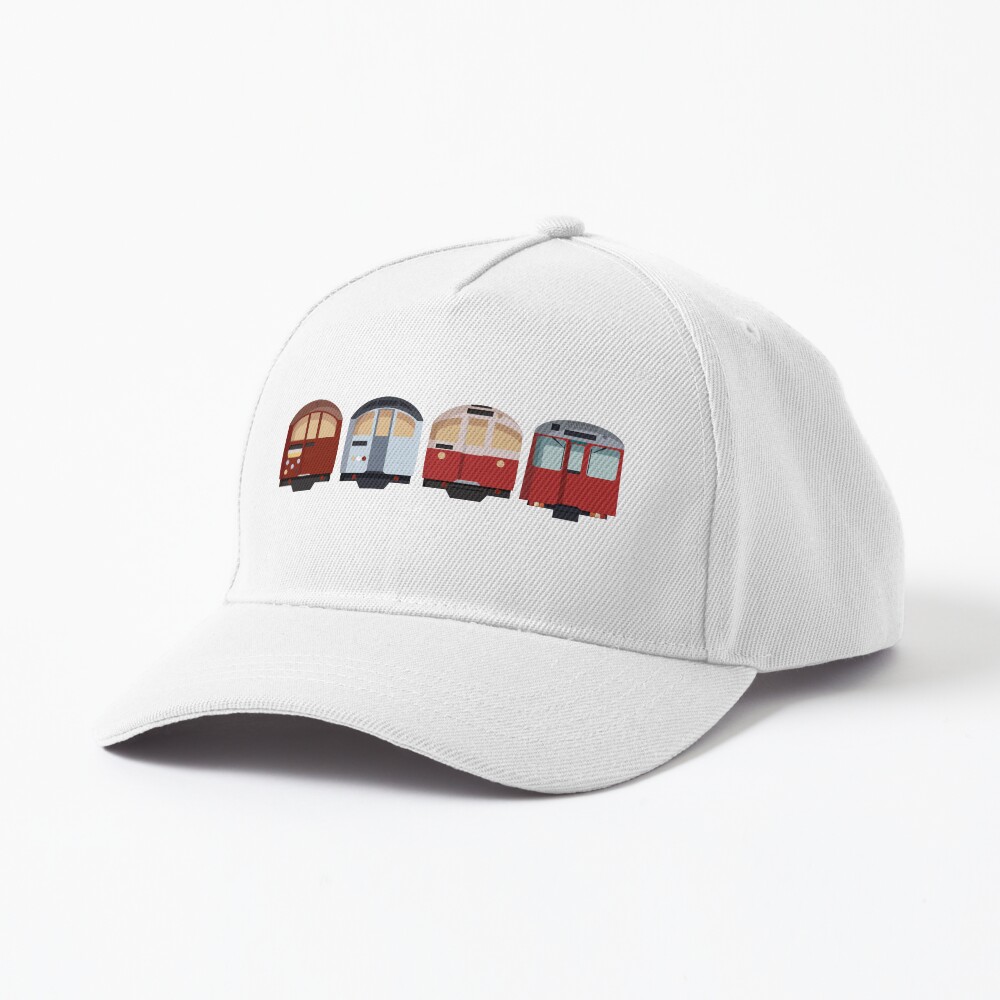 "Horizontal Old Vintage London Tube Trains, Together, Stock Underground ...