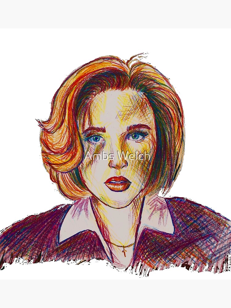 "Scully" Poster by grape-art | Redbubble