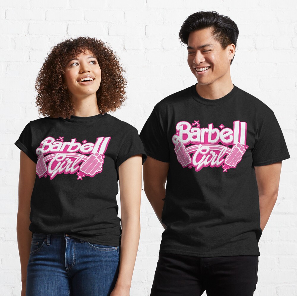 "Barbell Girl (Barbie)" Sticker for Sale by KastenDesign | Redbubble