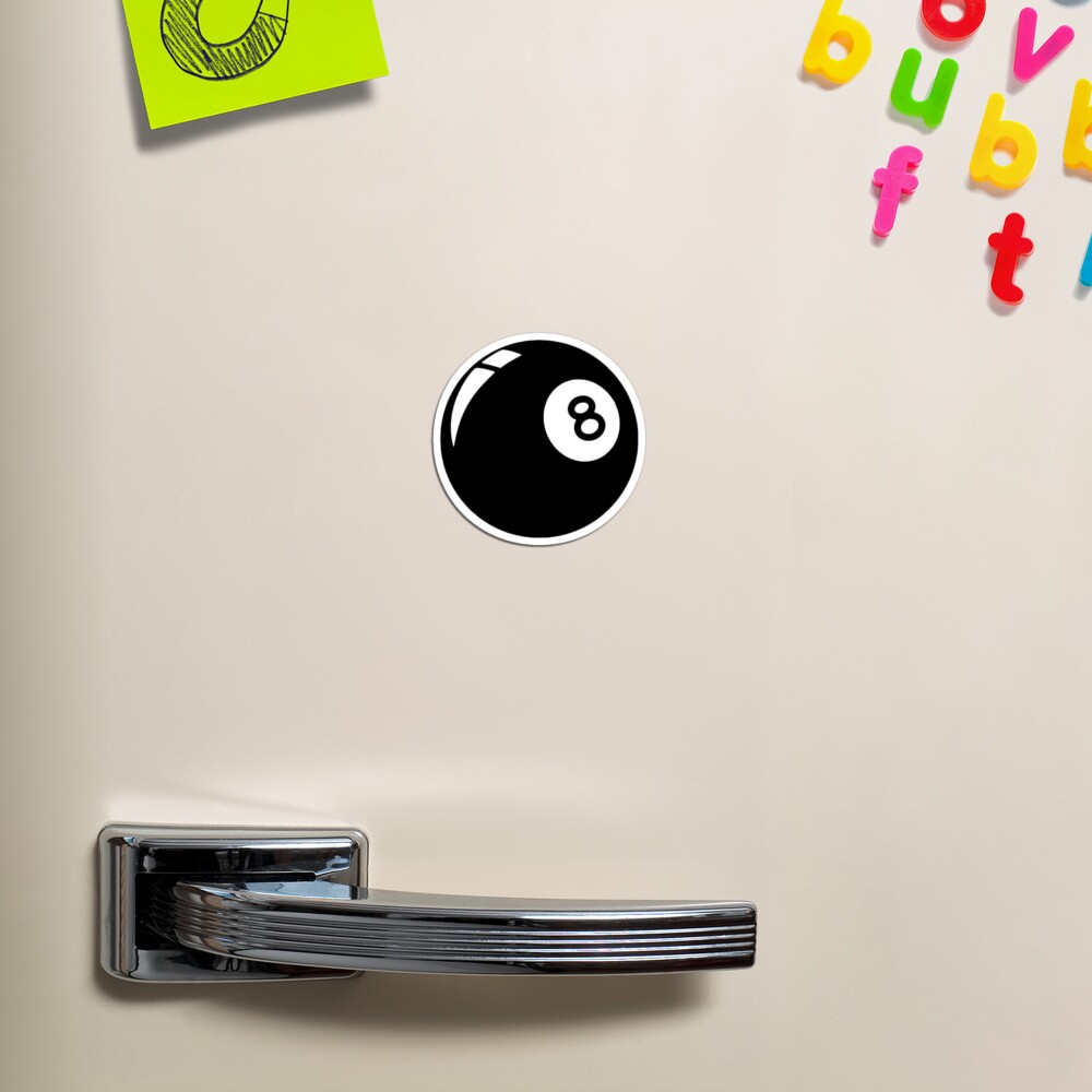 "8 ball" Sticker for Sale by Livrandel09 | Redbubble