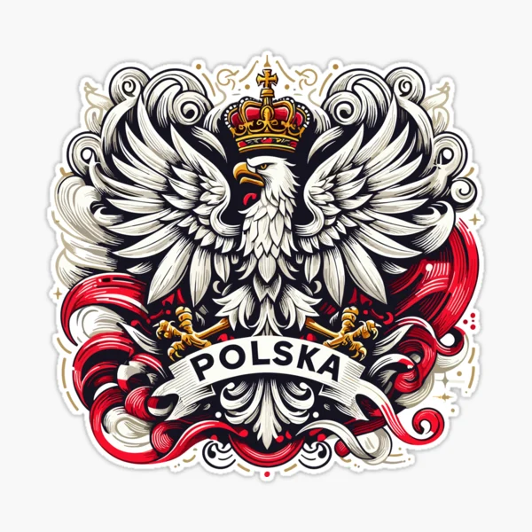 Die-cut Decal Poland Eagle Polish Flag Bird Symbol Vinyl Decal Sticker ...
