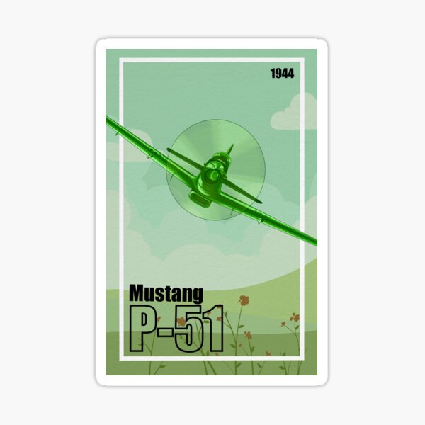 "The Mustang" Sticker for Sale by ArtbyRogue | Redbubble