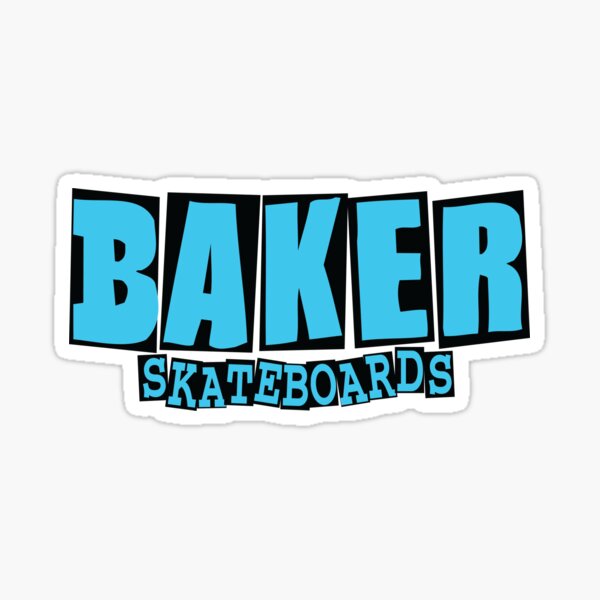 "Baker skateboards " Sticker for Sale by Peppesk877 | Redbubble