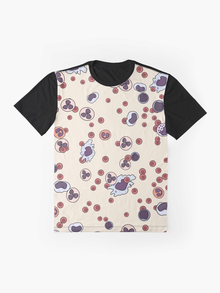 "Blood smear pattern (Tan)" Graphic T-Shirt for Sale by MicroMarket ...