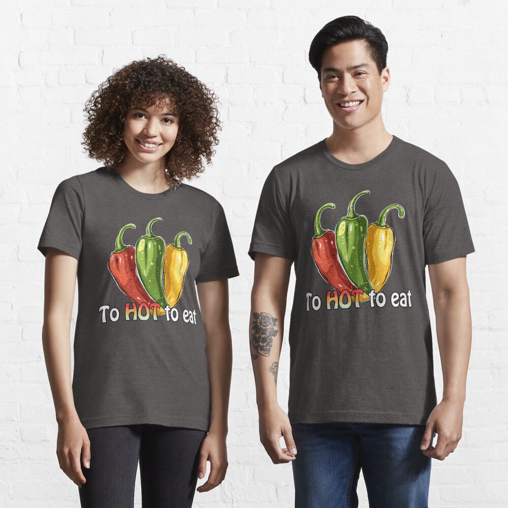 "Peppers To Hot to eat" Sticker for Sale by LittleShopOrion | Redbubble