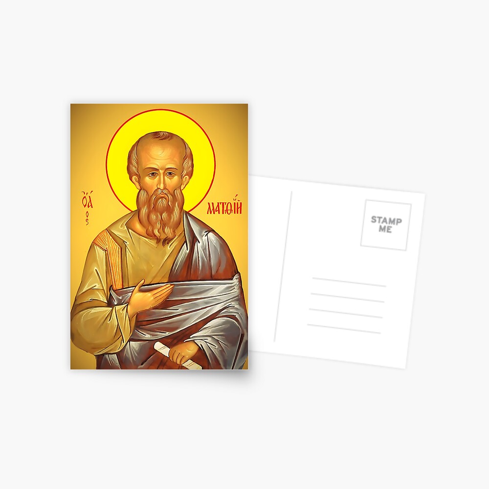 "Saint Apostle Matthias , Orthodox icon " Sticker for Sale by orthodox ...