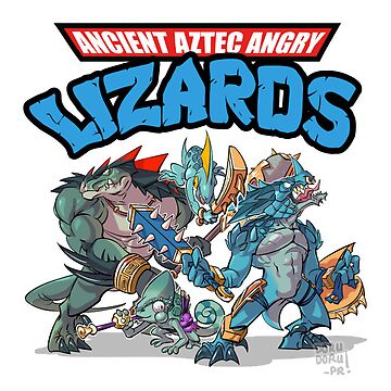 "Ancient Aztec Angry Lizards Seraphon Warhammer" Classic T-Shirt by ...