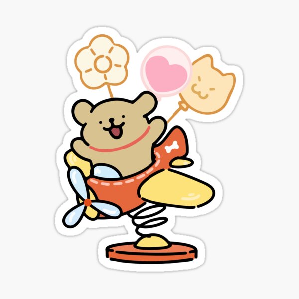 "Theme park - Korean line puppy " Sticker for Sale by Kappadog | Redbubble