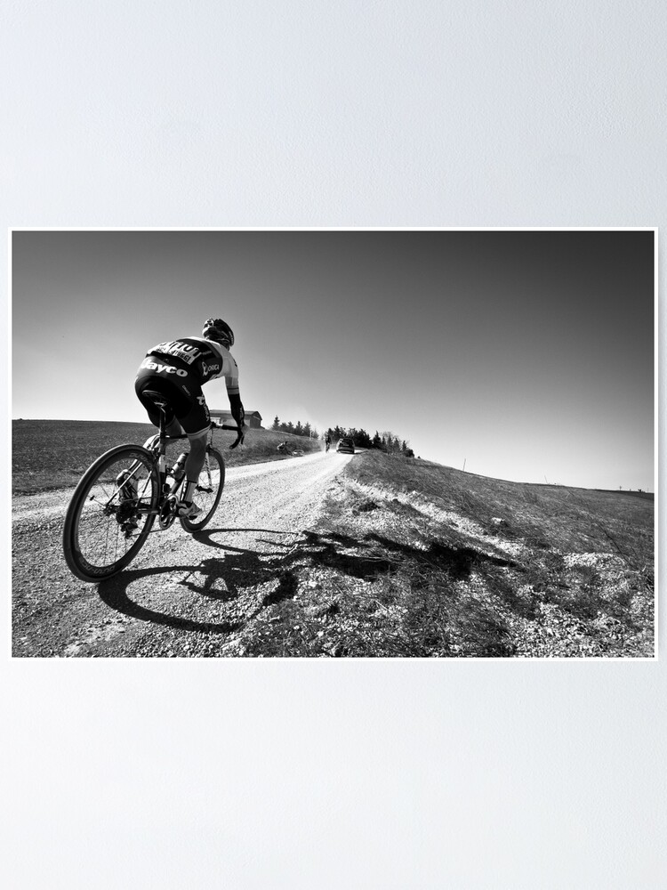 "Simon Gerrans, Strade Bianche" Poster by EamonF | Redbubble