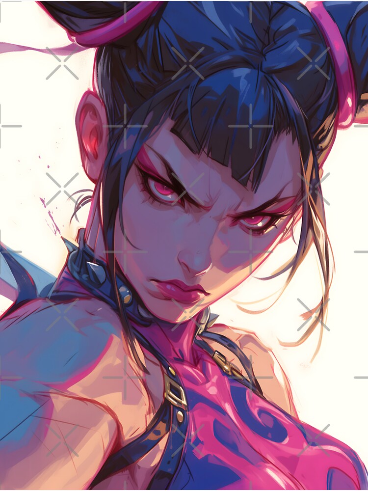 "Juri Han - 4" Sticker by Infinite-Aspire | Redbubble